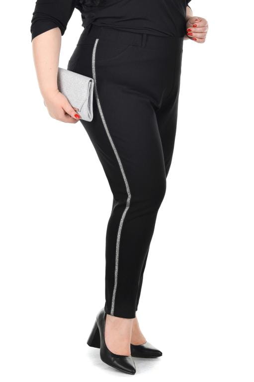 Spodnie Damskie Duże Rozmiary, Plus Size dla Puszystych, XXL - Moda ...